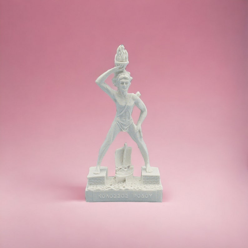 Colossus of Rhodes Mythological Small Statue - Etsy
