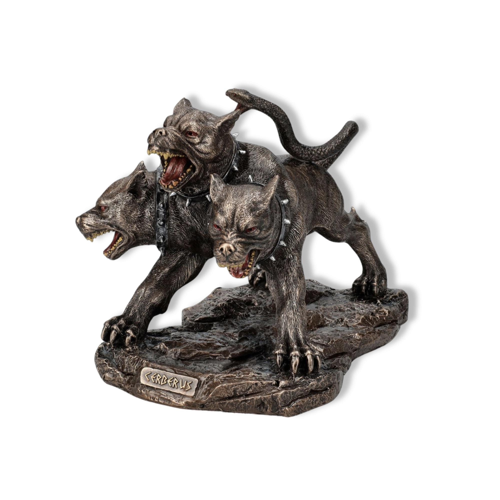 Cerberus Mythology Monstrous Watchdog of Hades Statue Patina Color - Etsy