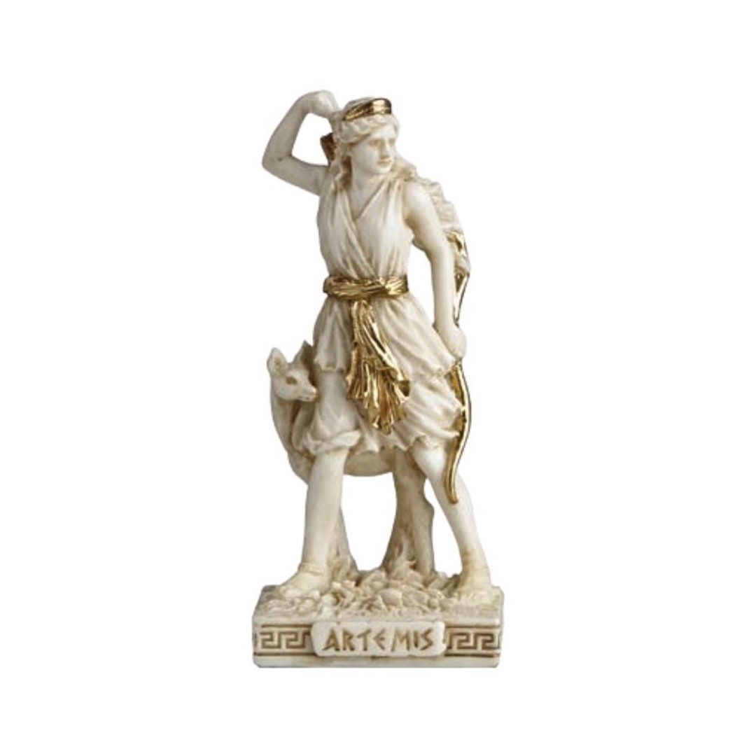 Artemis Goddess of Hunt Statue Patina Color - Etsy