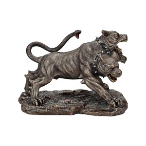 Cerberus Mythology Monstrous Watchdog of Hades Statue Patina Color - Etsy