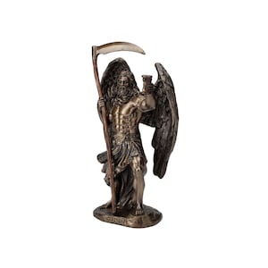 Chronos Greek God of Time Statue Bronze Color Sculpture - Etsy