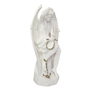 Le Génie Du Mal Statue of Lucifer Handmade Marble Casting Sculpture ...