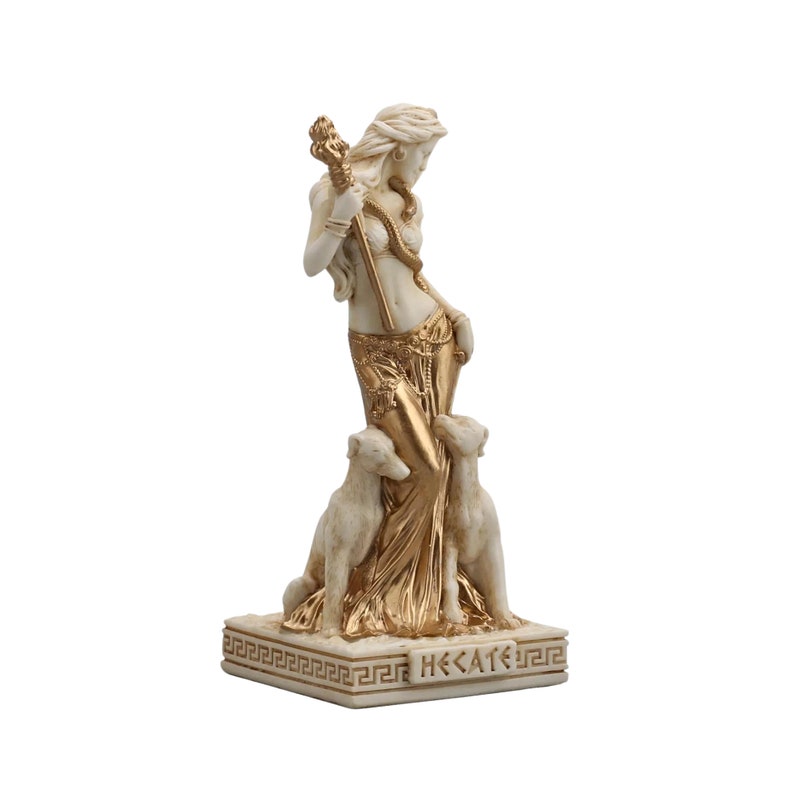 Magic Goddess Hecate Trivia Resin Statue Roman Mythology Figurine ...