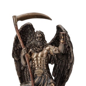 Chronos Greek God of Time Statue Bronze Color Sculpture - Etsy Australia