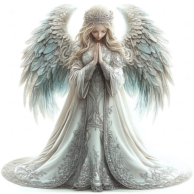 Molde para imprimir alas de angel - Etsy México