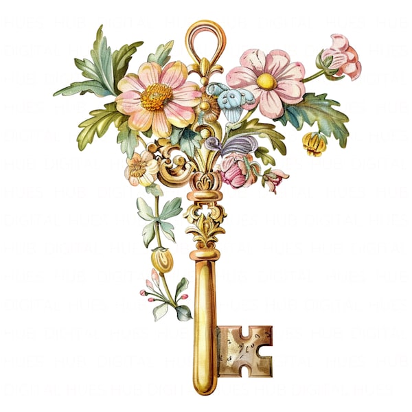 Fantasy Skeleton Key - Etsy