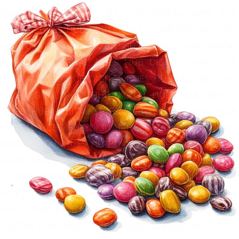 13 Halloween Candy Clipart Halloween Trick or Treats Halloween Sweet ...