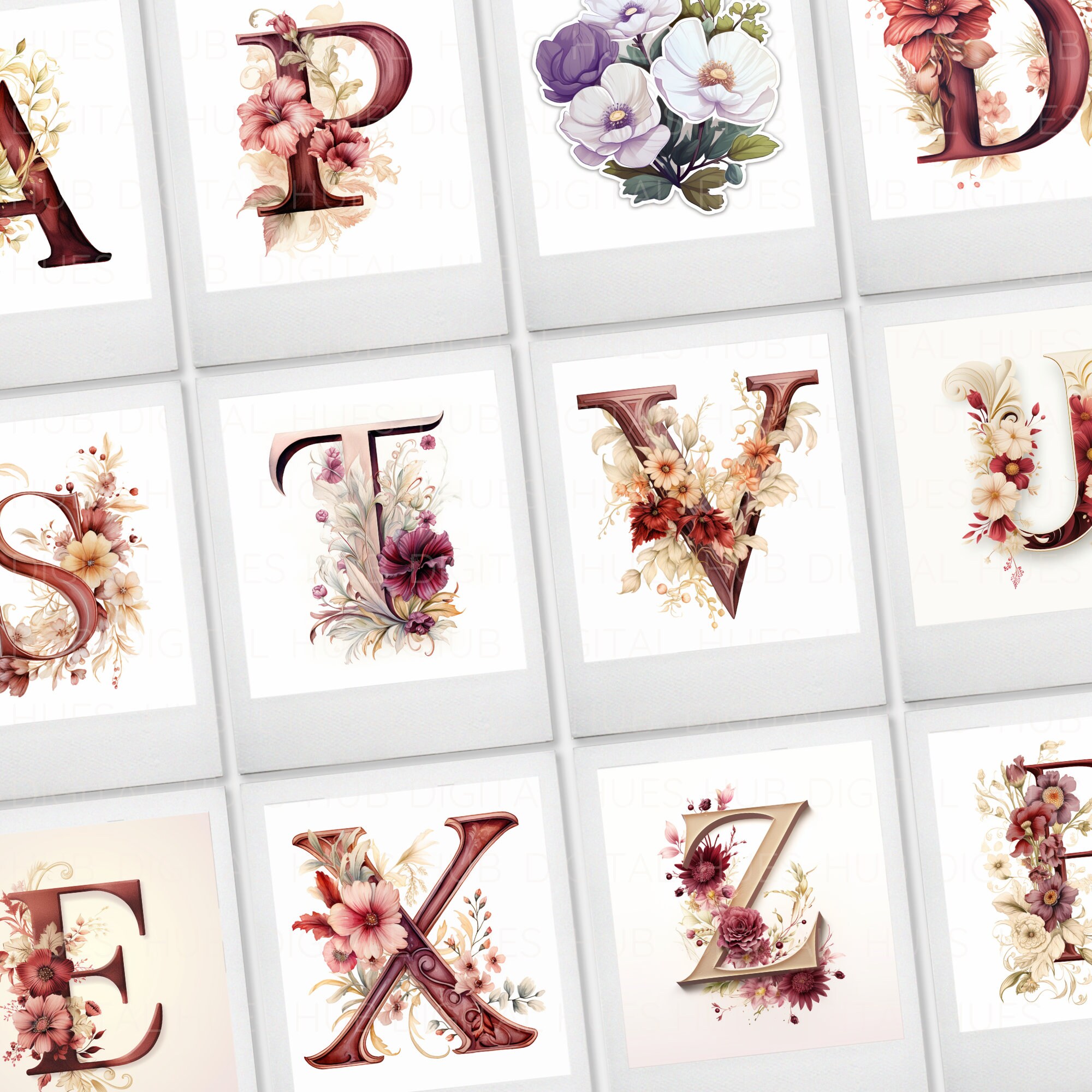 Midjourney Prompt Letter A Z Pattern Design for Decoration Clipart ...