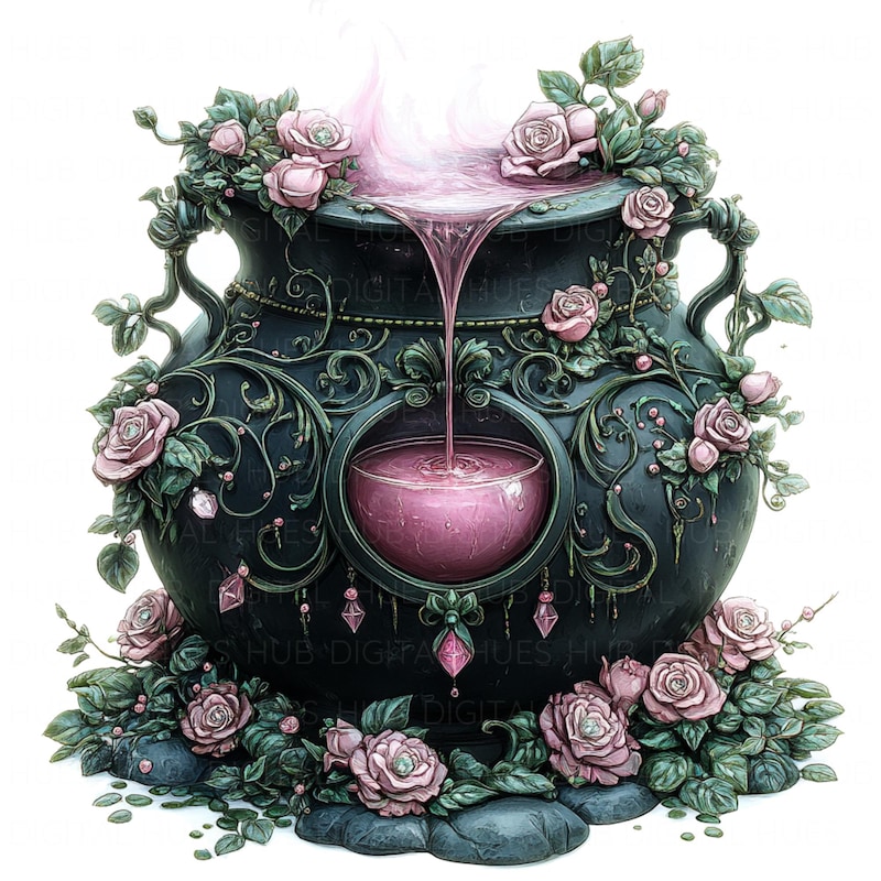 Witchy Cauldron Pot - Etsy UK