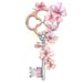 13 Floral Key Clipart Watercolor Fairy Key Art Fantasy Clipart ...