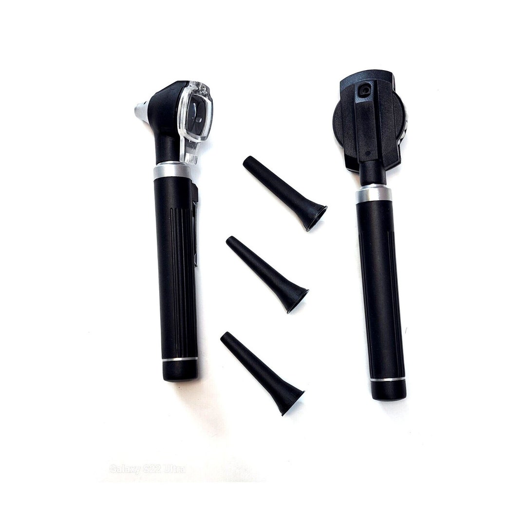 Mini Fiber Optic Otoscope & Mini Conventional Ophthalmoscope 2-pce Kit ...