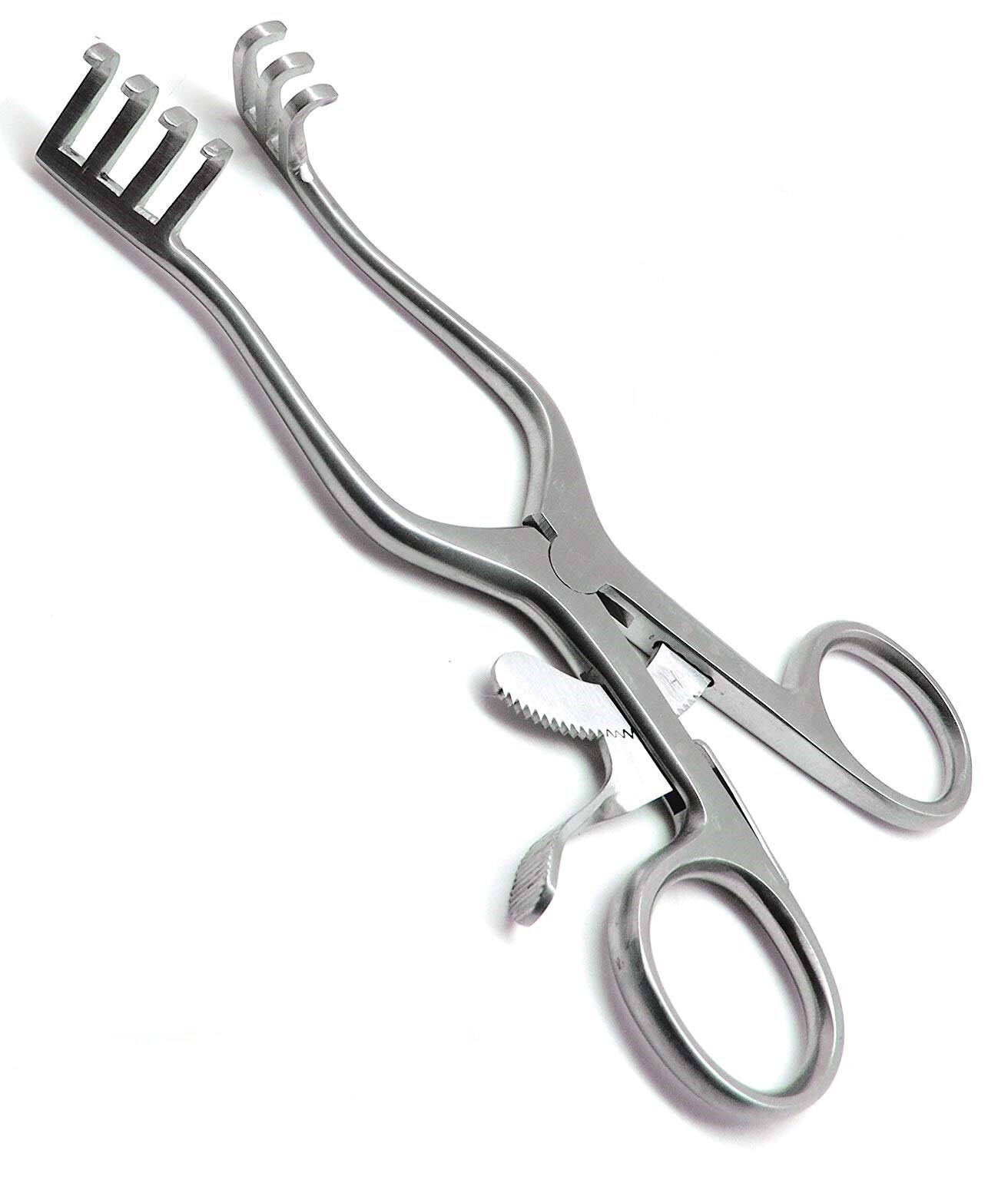 Weitlaner Surgical Retractor Sharp 3 X 4 Prong Stainless Steel 5.5 Long ...