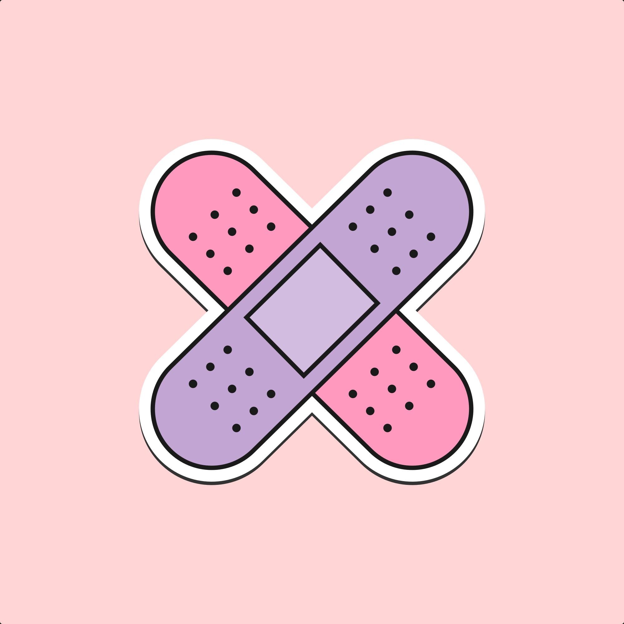Plaster Cross Sticker, Colors, Cute Plaster, Gift, Gifts for Women ...
