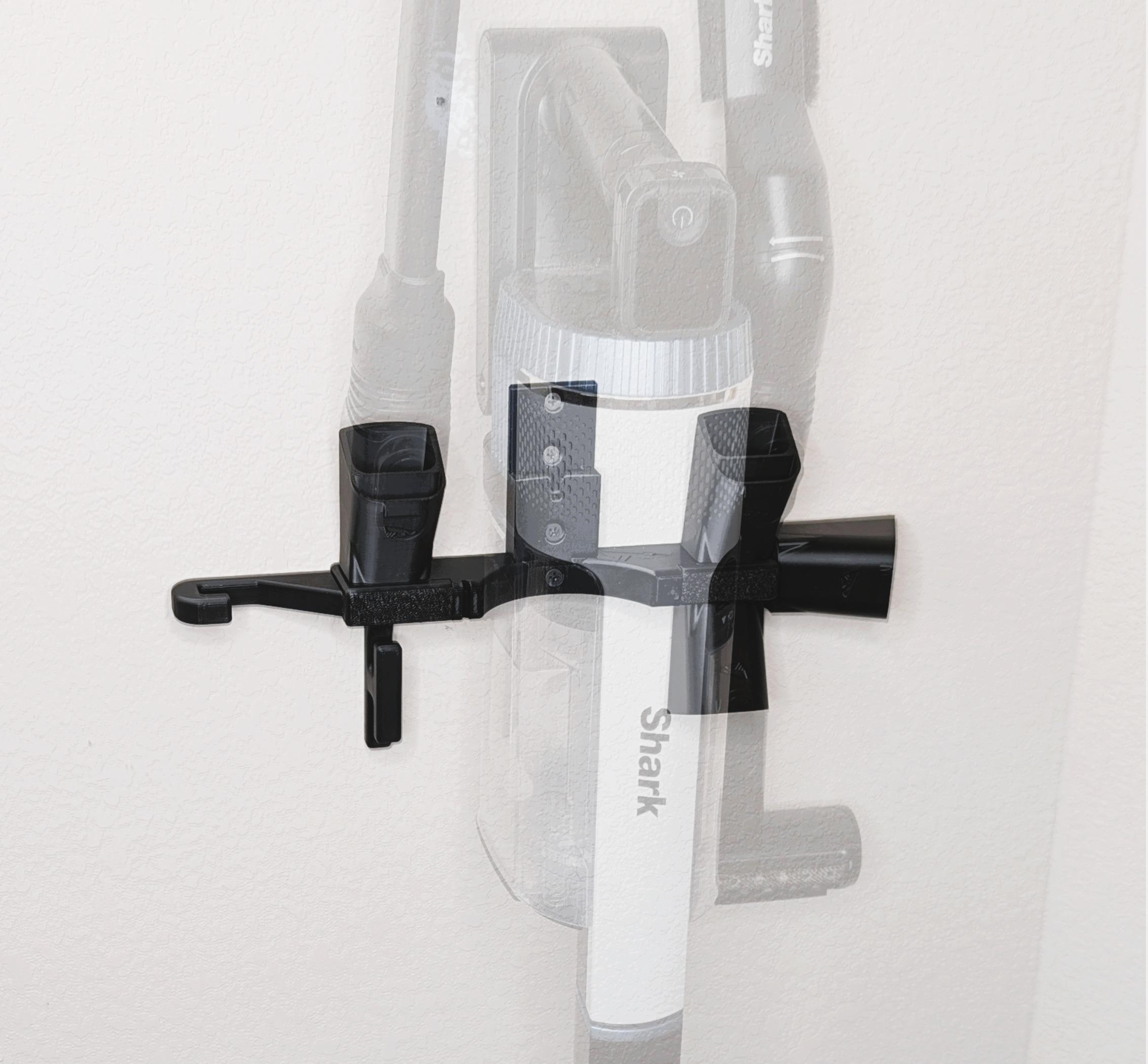 Sharkmount Versatile Wall Mount - Vacuum and up to 6 Attachments for ...