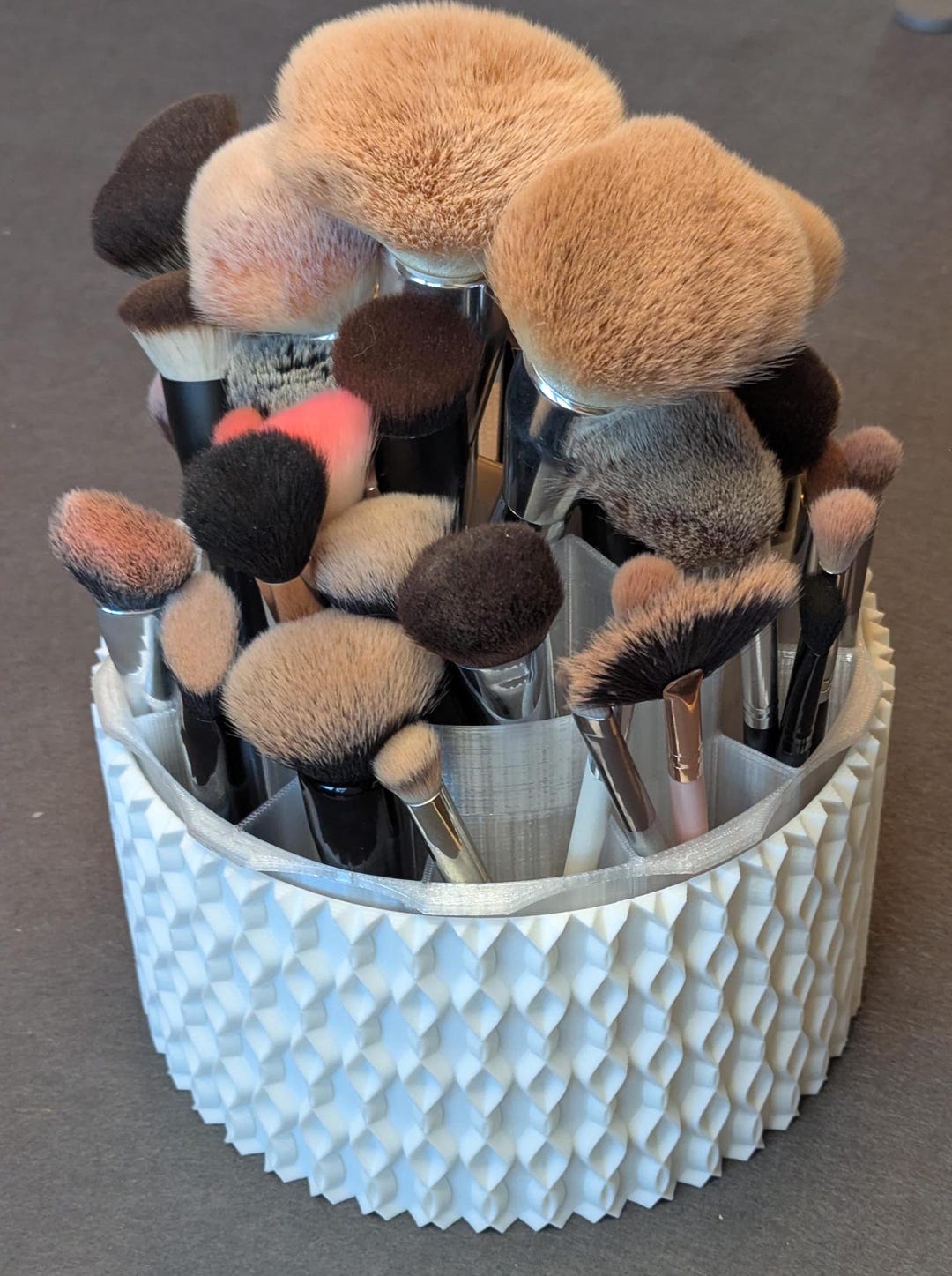 7" Lazy Susan Makeup Brush Organizer - Etsy