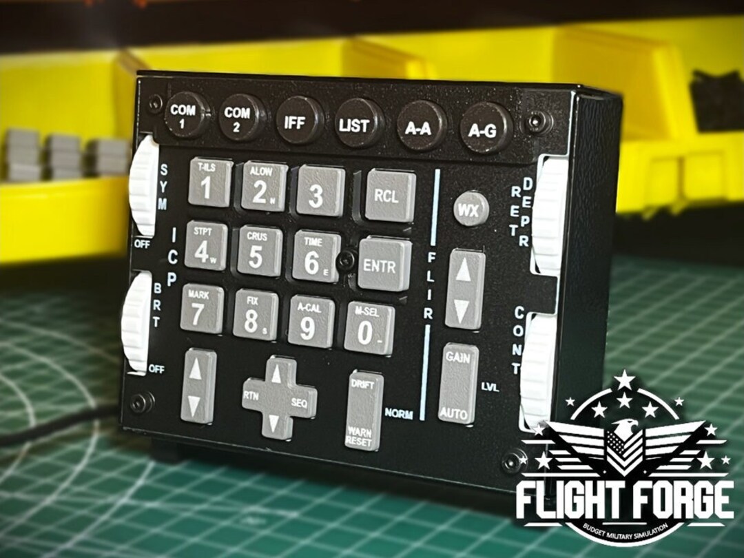 F-16 Falcon ICP USB Controller for DCS World - Etsy