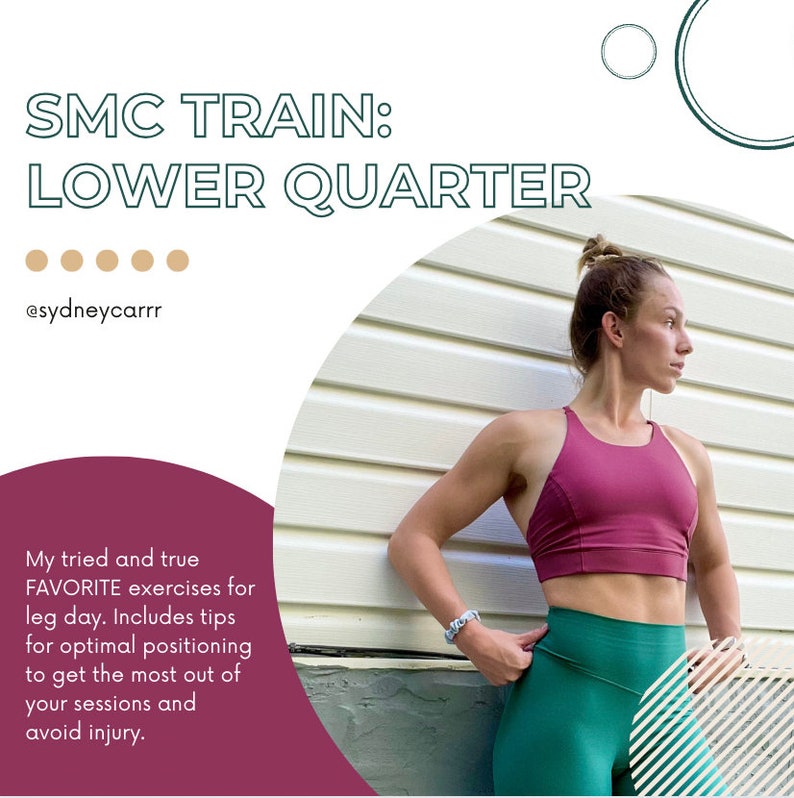 Lower Body Strength Program - Etsy