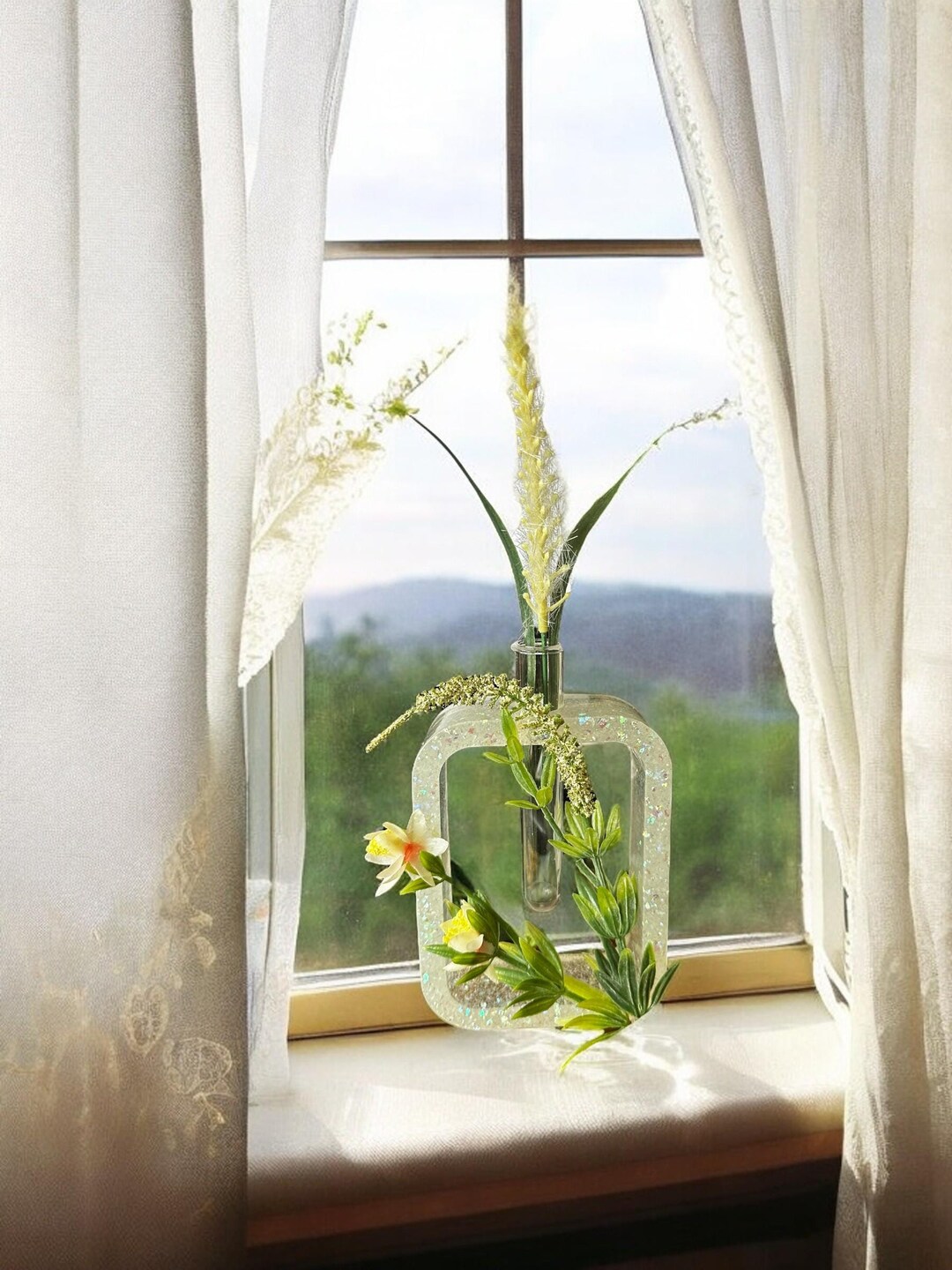 Rectangular Shaped Bud Vase | Resin Propagation Station | Perfect Gift ...