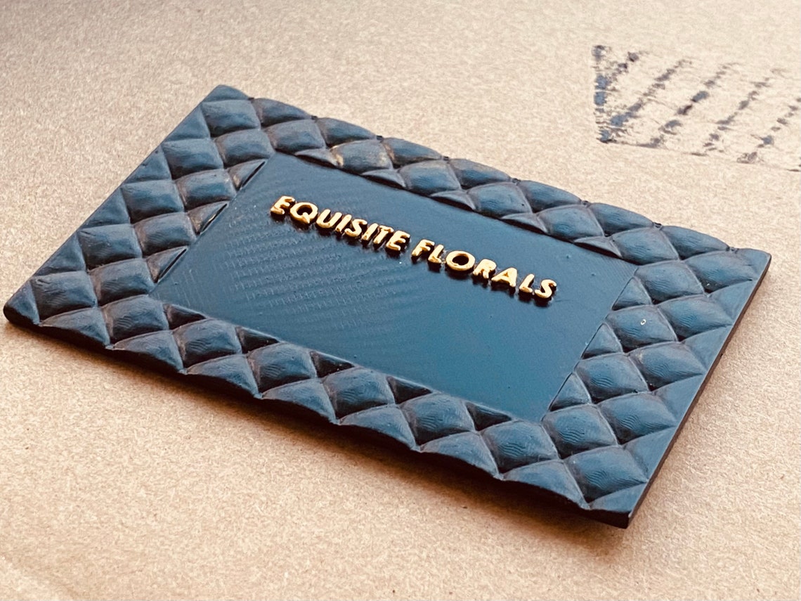 Custom 3D Printed Business Card - Etsy