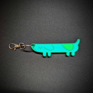 Long Dog Key Chain Bluey Inspired Collectable Backpack Purse Toy ...
