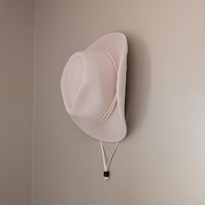 Hat Wall Mount: Easy Install, No Drill Display DIY - Etsy