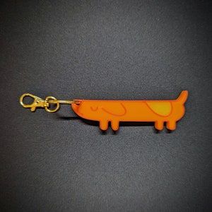 Long Dog Key Chain Bluey Inspired Collectable Backpack Purse Toy ...