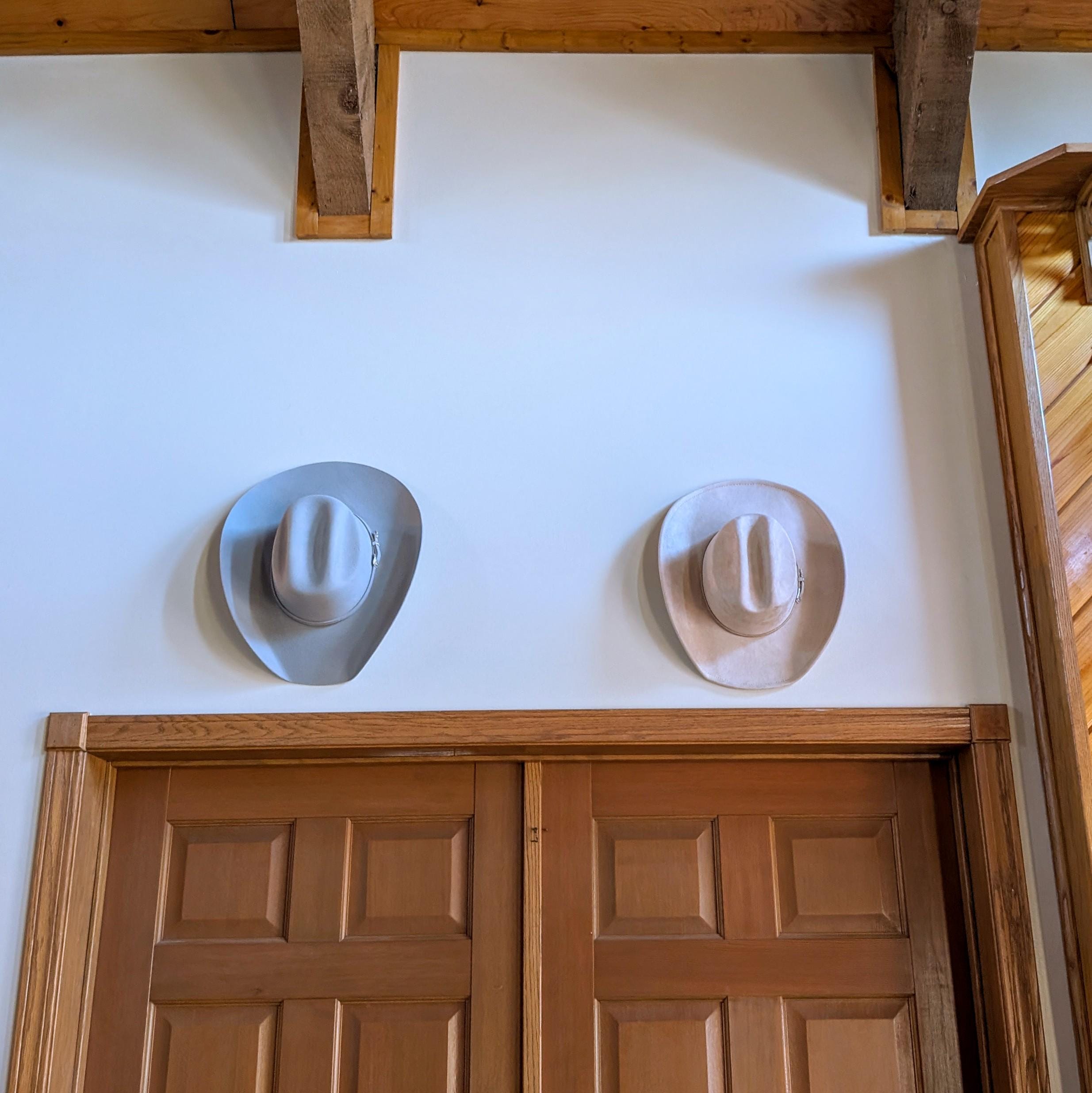 Hat Wall Mount: Easy Install, No Drill Display DIY - Etsy