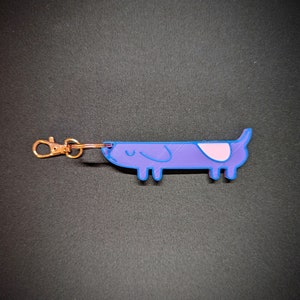 Long Dog Key Chain Bluey Inspired Collectable Backpack Purse Toy ...