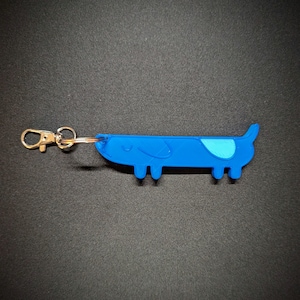 Long Dog Key Chain Bluey Inspired Collectable Backpack Purse Toy ...