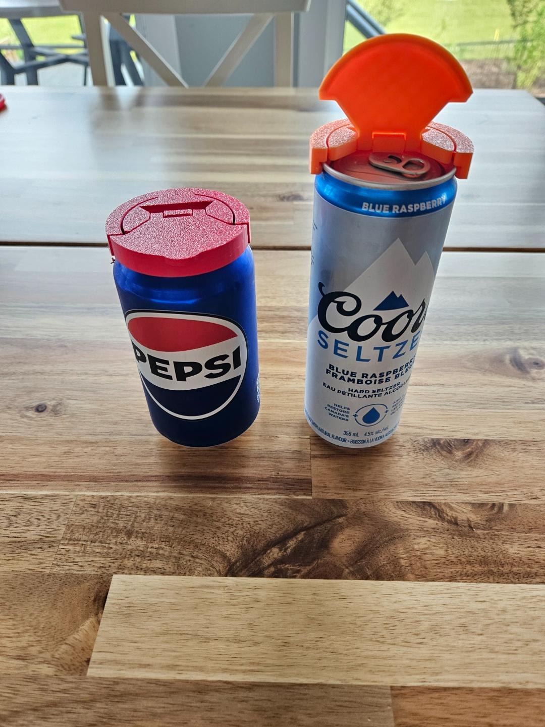 3D Printed Snap-on Can Caps | PLA Drink Covers | Keep Bugs Out | Party ...