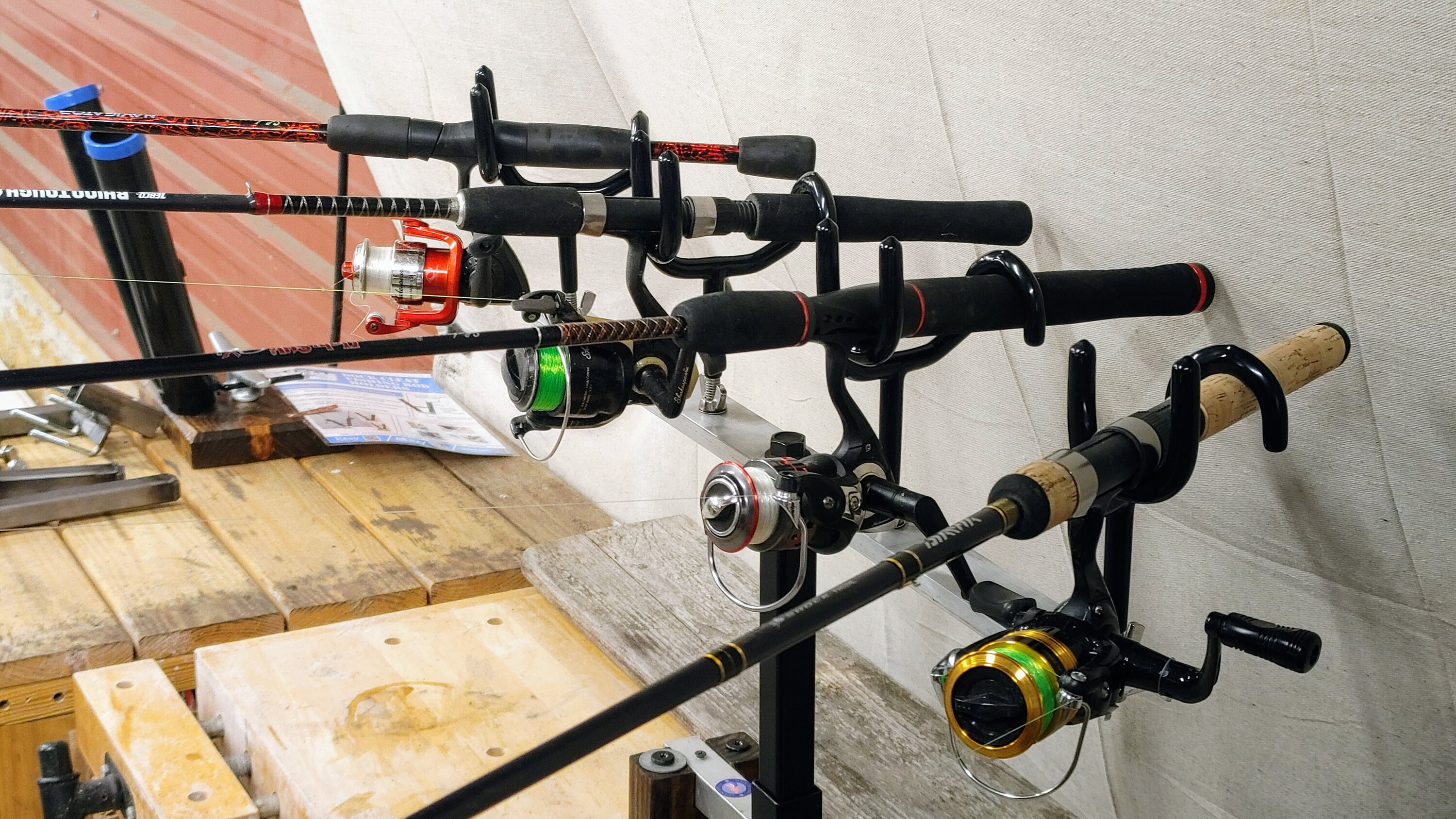 Spider Rig Rod Holder, T-BAR ONLY Crappie Fishing, Tight Lining, Drift ...