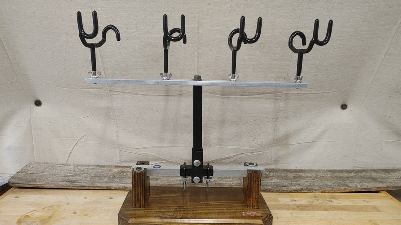 Spider Rig Rod Holder -crappie Fishing, Tight Line, Flat Line, Drift ...