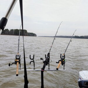 Spider Rig Rod Holder -crappie Fishing, Tight Line, Flat Line, Drift ...