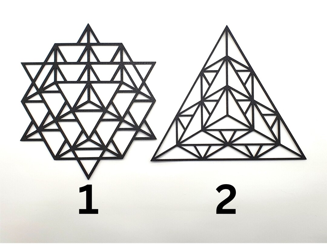 Star Tetrahedron, Pyramid Tetrahedron 3D Print PLA 24cmx21cm 3mm Thick ...