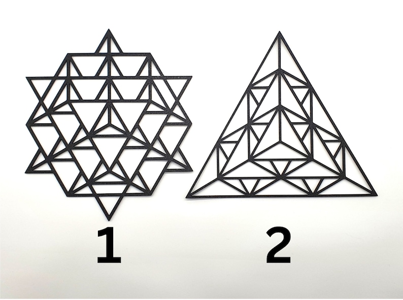 Star Tetrahedron, Pyramid Tetrahedron 3D Print PLA 24cmx21cm 3mm Thick ...