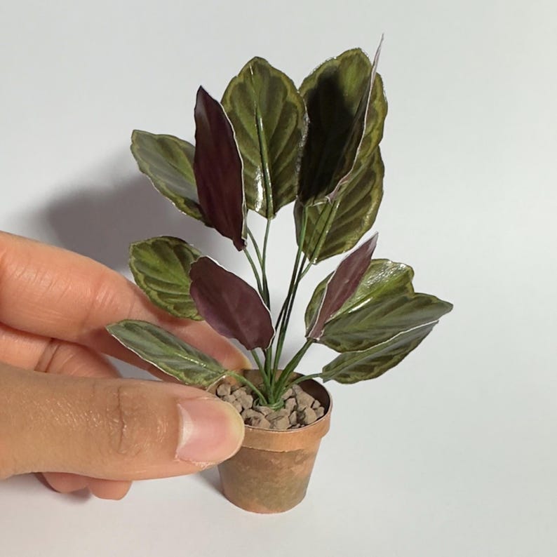 1:6 Miniature Paper Plants – Printable DIY Template (instant Digital ...