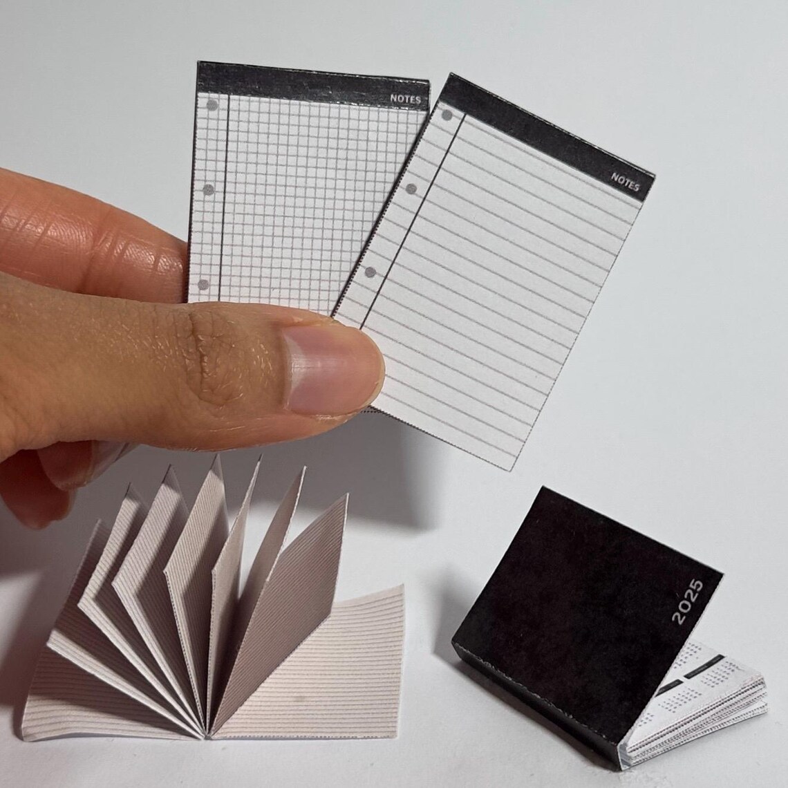 Miniature Printable 1:6 Office Supplies for Dollhouse Tiny Planner ...
