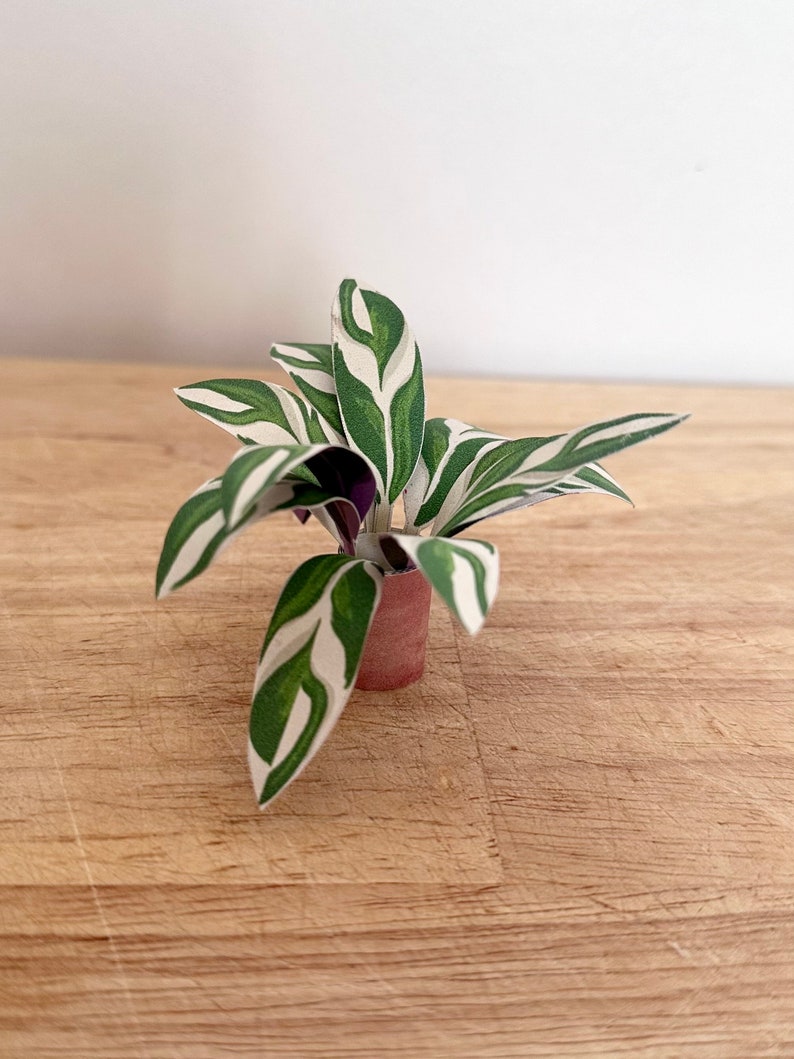 Dollhouse Printables 1:6 Miniature Paper Plants and Pots (digital ...