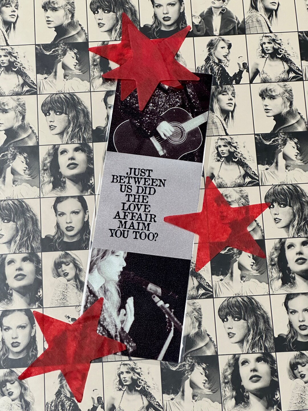 All Too Well Bookmark - Etsy