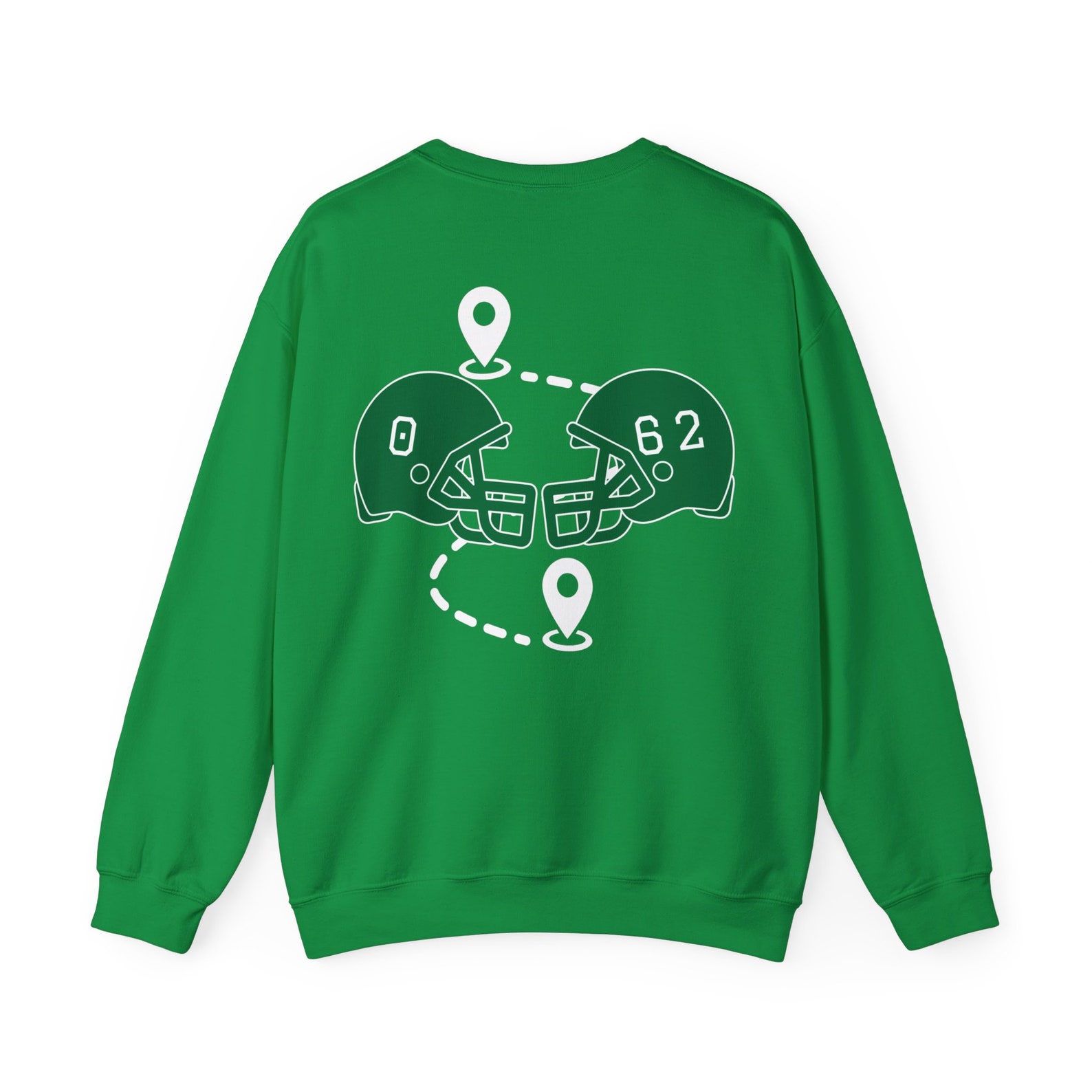 Eagles Swift Kelce on the Map Crewneck Sweatshirt - Etsy