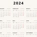 Calendar, Planner, Weekly Planner, Monthly Planner, 2024 - Etsy
