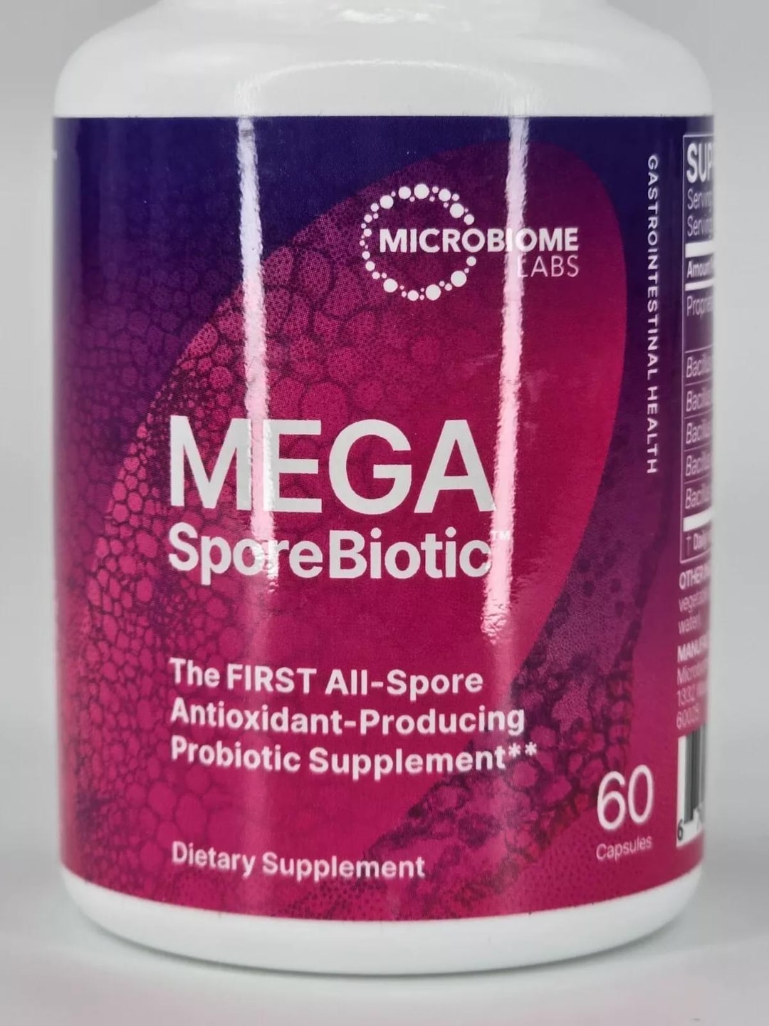 Microbiome Labs Megasporebiotic Probiotics for Women & Men Probiotic ...