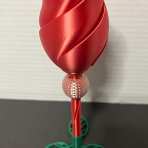 Valentines Day Twisted Rose Fidget Gift. Mothers Day. 3D Printed ...