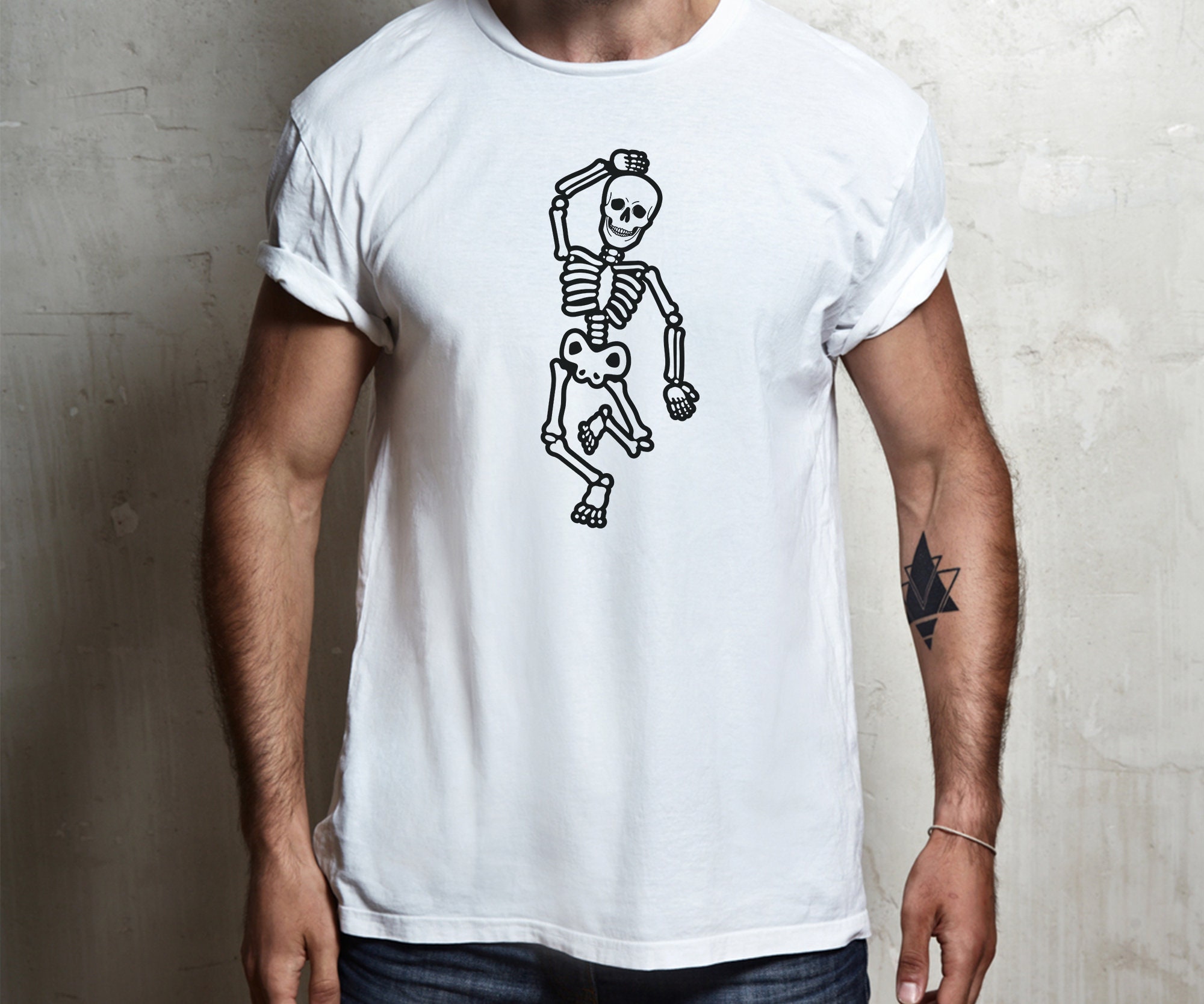 Dancing Skeleton Svg Dancing Svg Skeleton Svg T-shirts - Etsy