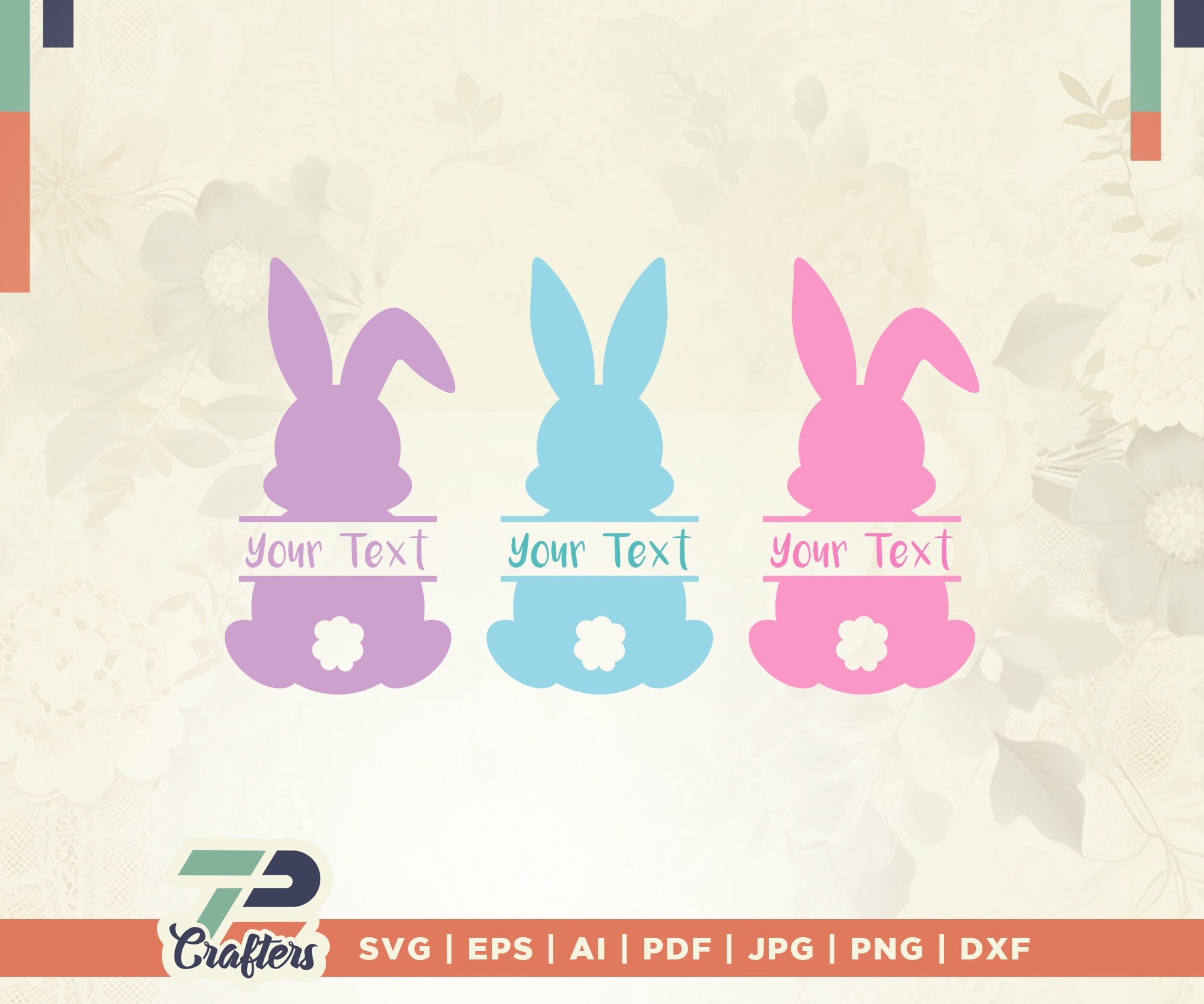 Easter Bunny Svg, Bunny Svg, Easter Svg, Rabbit Svg, Bunny Rabbit Svg ...