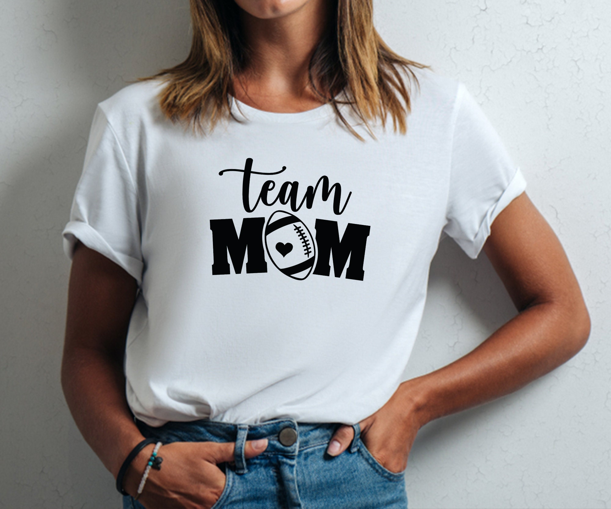 Team Mom Svg Football Mom SVG Football Svg Mom Life Svg - Etsy