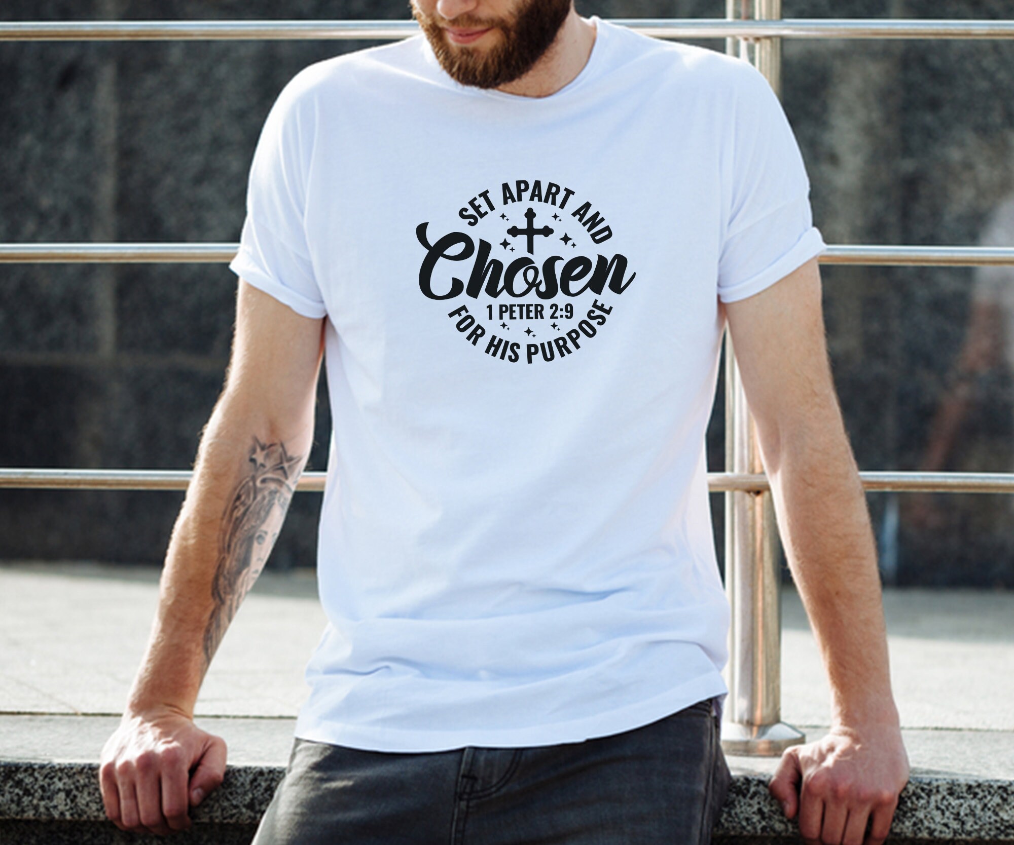 Set Apart and Chosen for His Purpose 1 Peter 2:9 Svg, Set Apart Svg ...