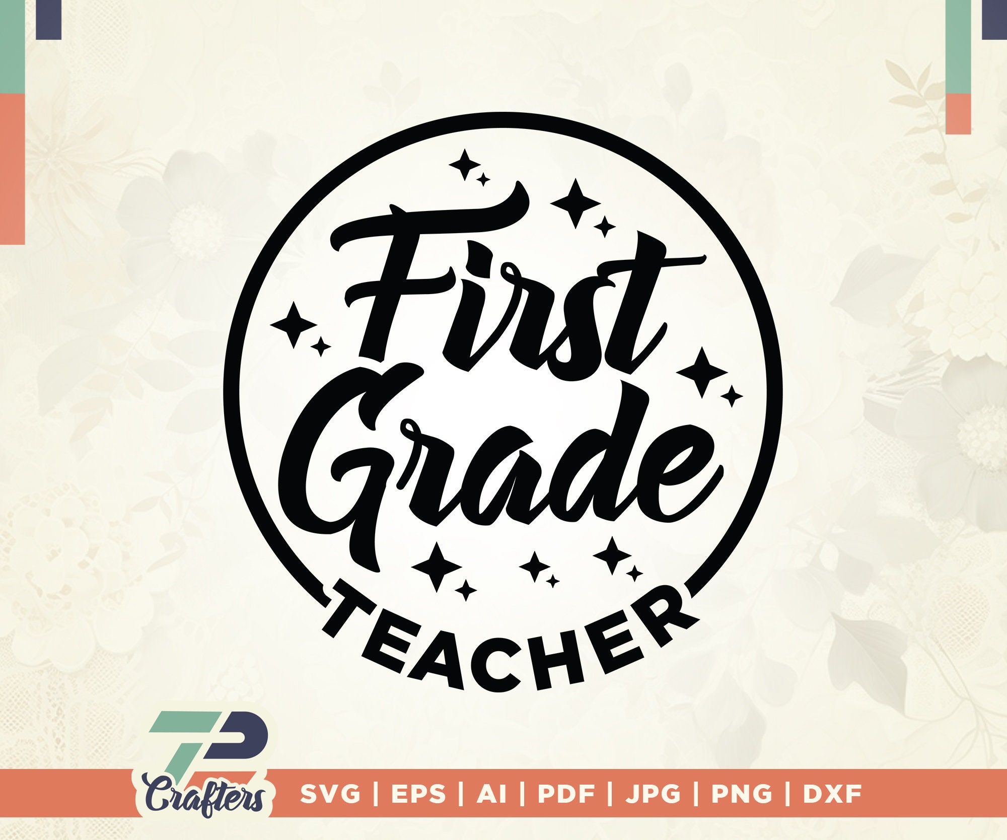 First Grade Teacher Svg First Grade Svg Back to School Svg - Etsy