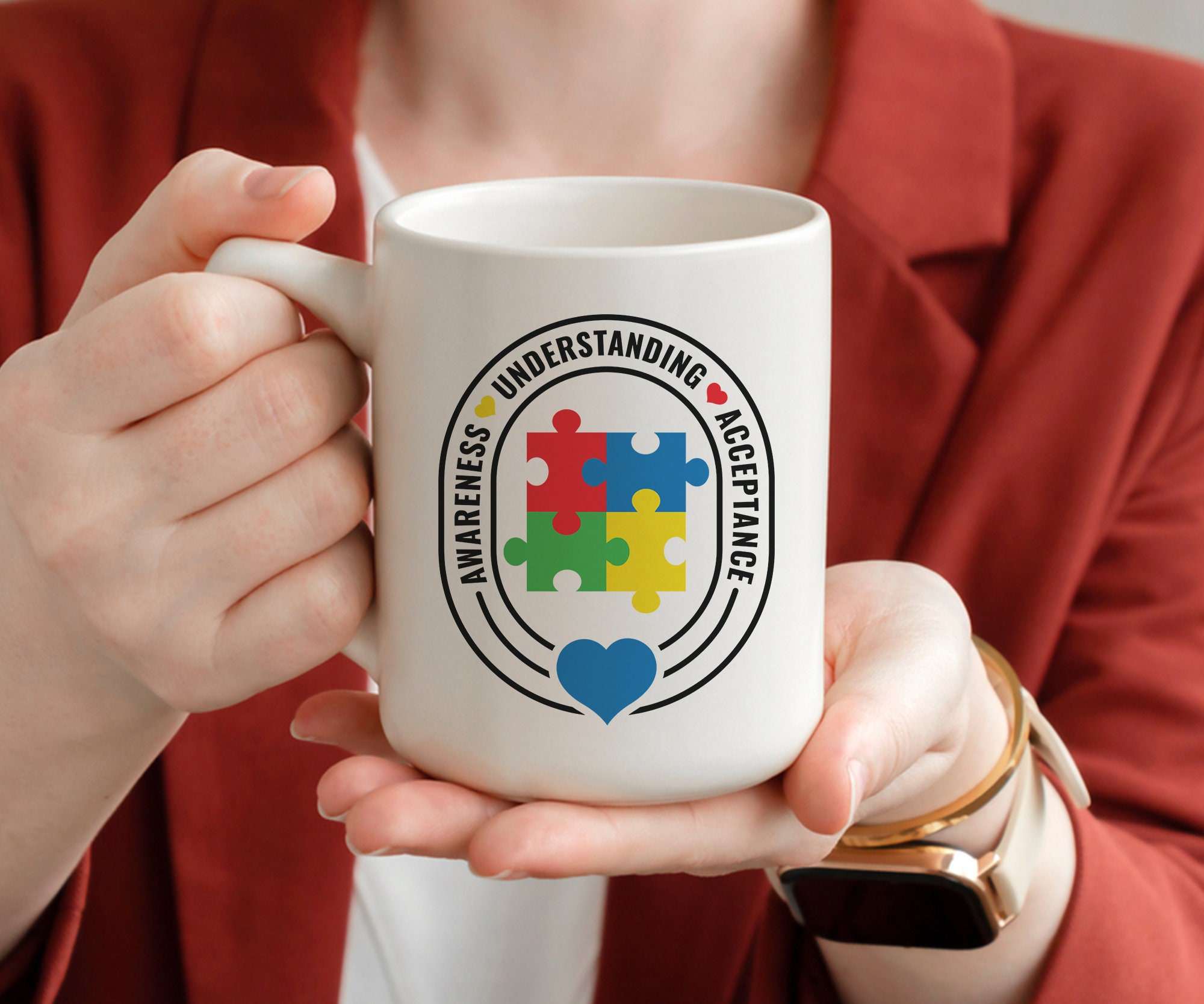 Autism Svg, Autism Awareness Understanding & Acceptance Svg,autism ...