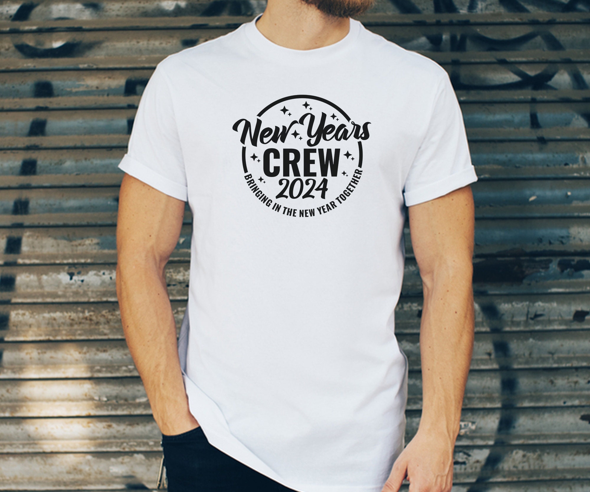 New Years Crew Svg, New Years Svg, Simple Svg, 2024 Svg, 2024 Design ...